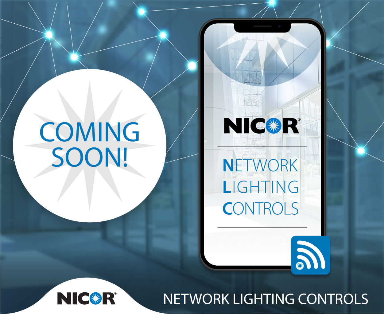 Network Lighting Controls Coming Soon! – NICOR Lighting