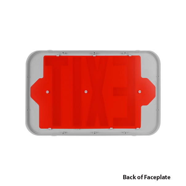 EXL1-Select – LED Emergency Exit Sign – Color Select – NICOR Lighting