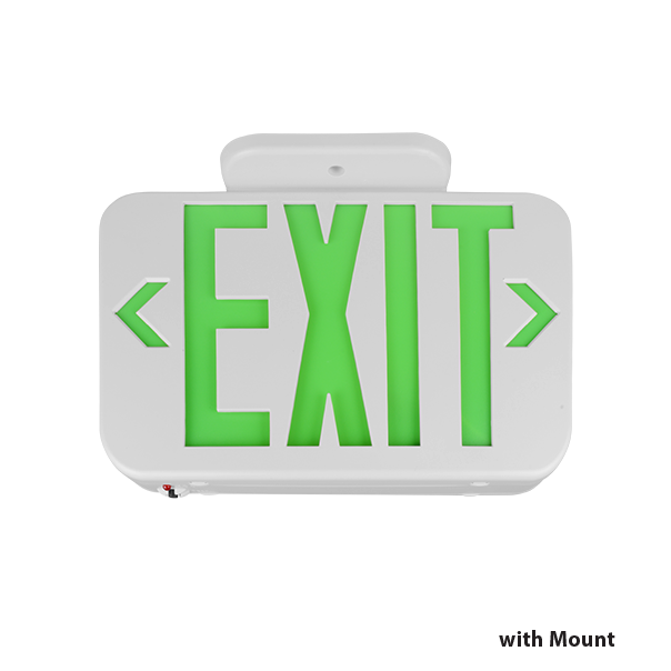 EXL1-Select – LED Emergency Exit Sign – Color Select – NICOR Lighting