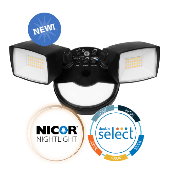 OLS – Outdoor Security Lighting – NICOR Lighting
